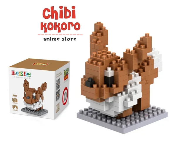Eevee Micro Brick – Chibi Kokoro